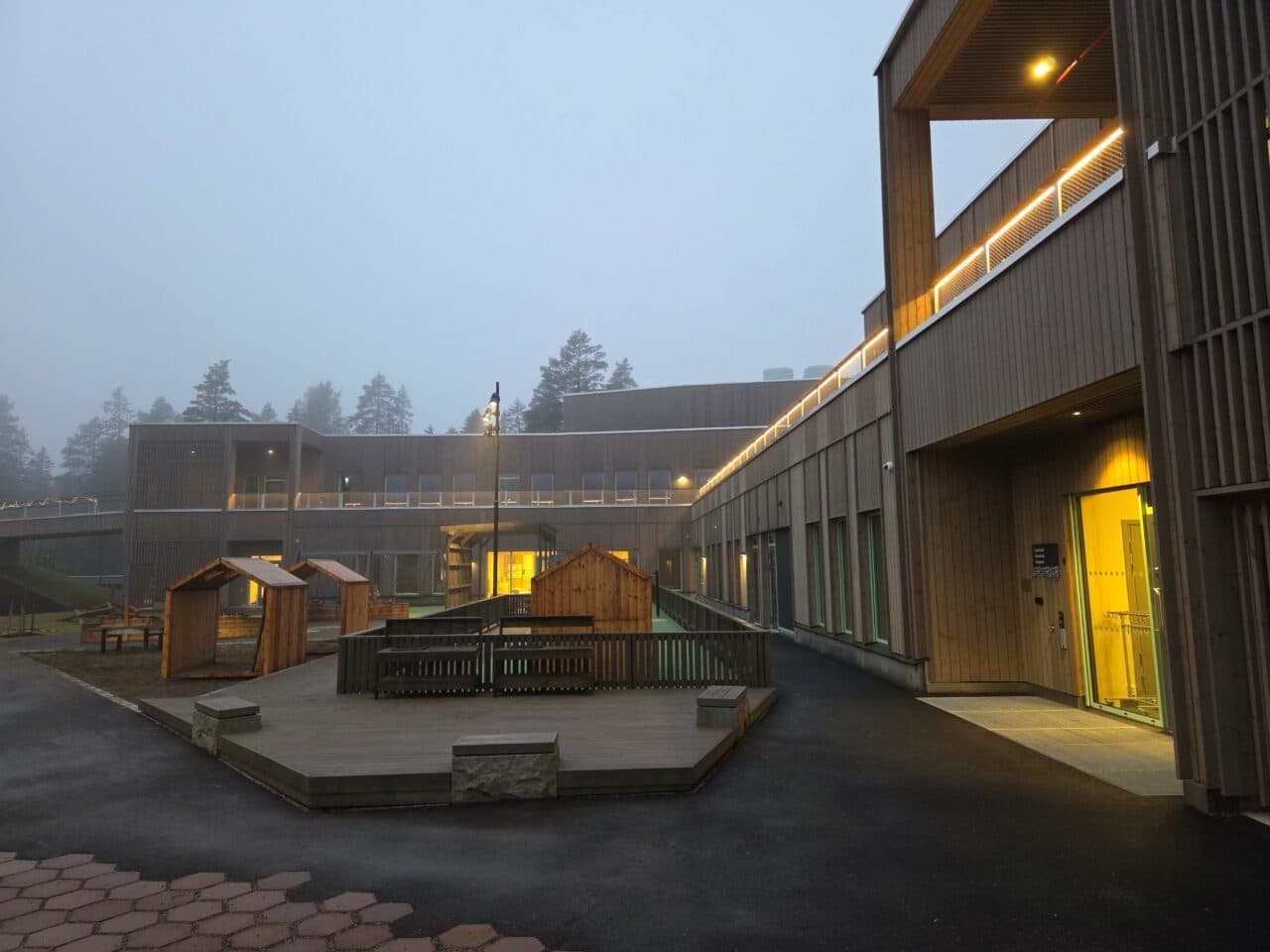 Nytt prosjekt levert: Skogmo Park barnehage på Jessheim - M.Carlsen og Sønn
